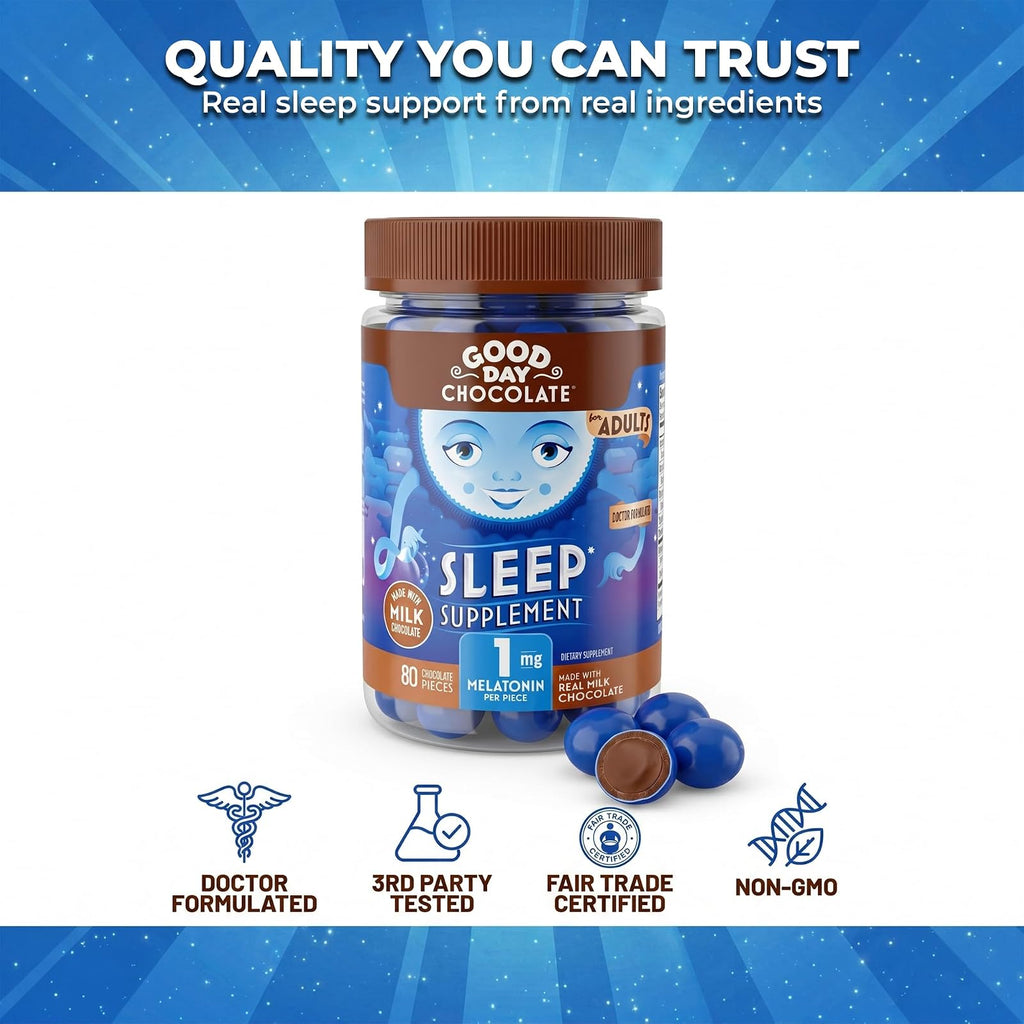 chocolate melatonin for better sleep