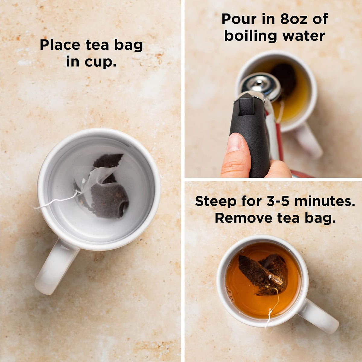Chocolate mint patty tea bags