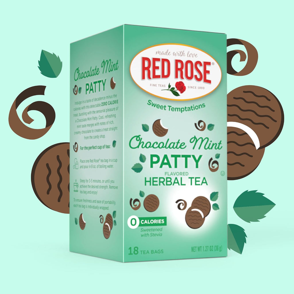 Chocolate mint patty tea blend