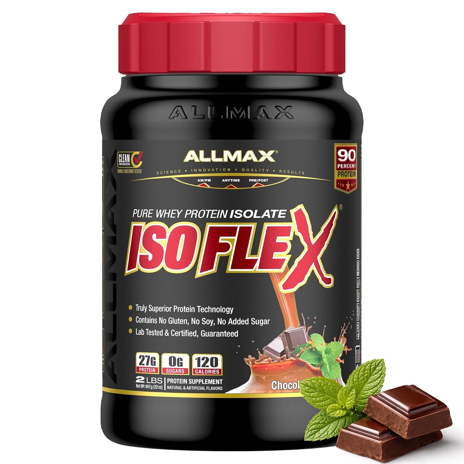 chocolate mint whey protein isolate