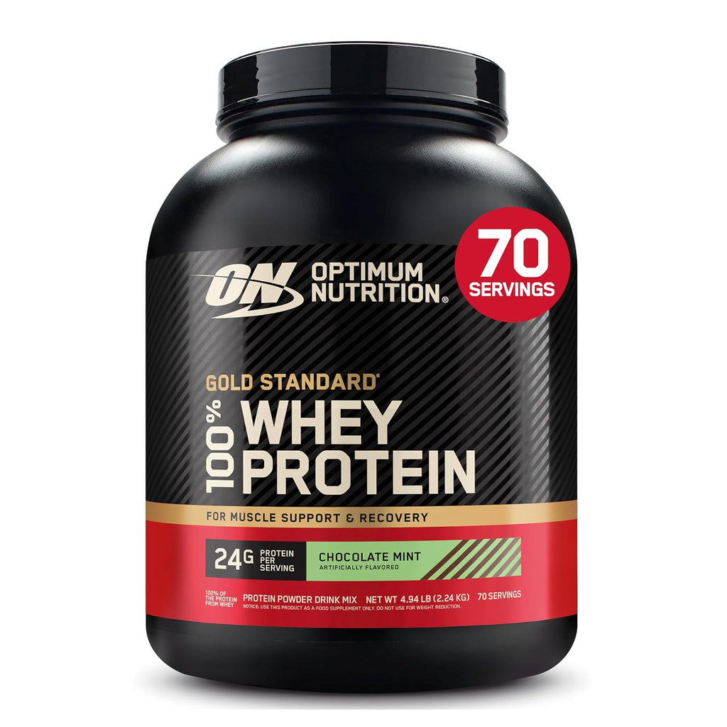 chocolate mint whey protein powder