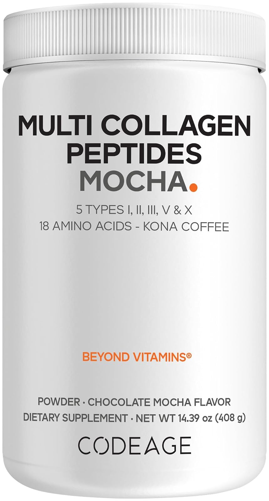 chocolate mocha collagen powder