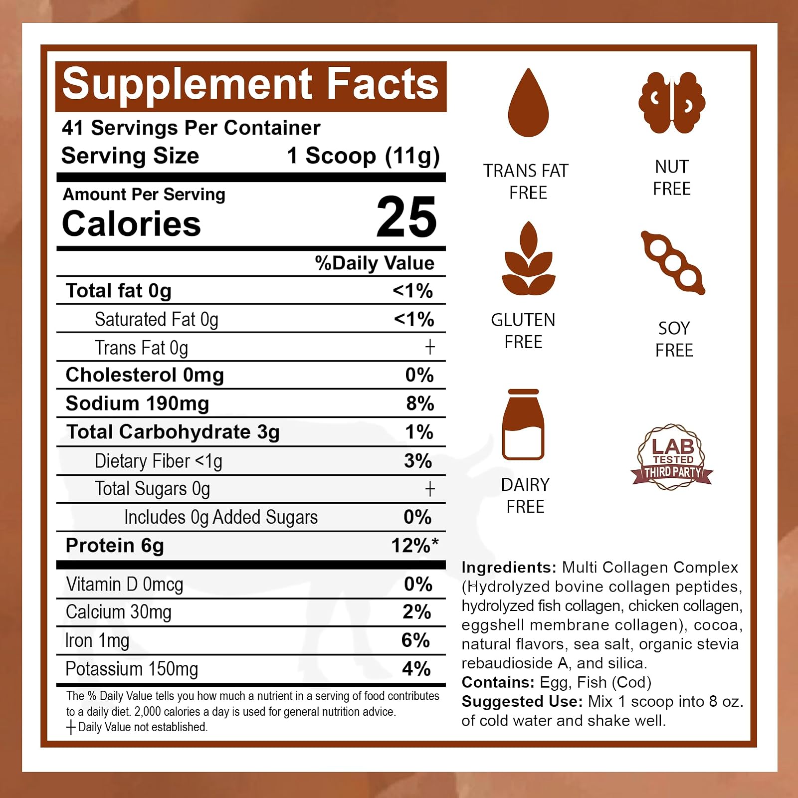 chocolate multi collagen powder benefits
