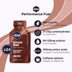 Chocolate Outrage energy gel pack