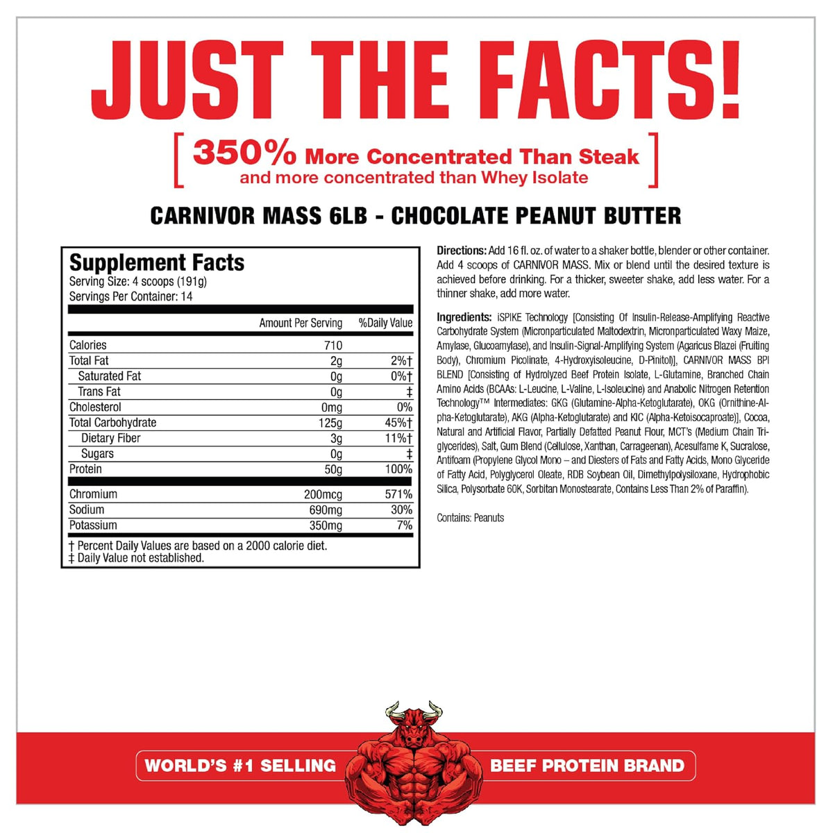 Chocolate peanut butter mass gainer benefits