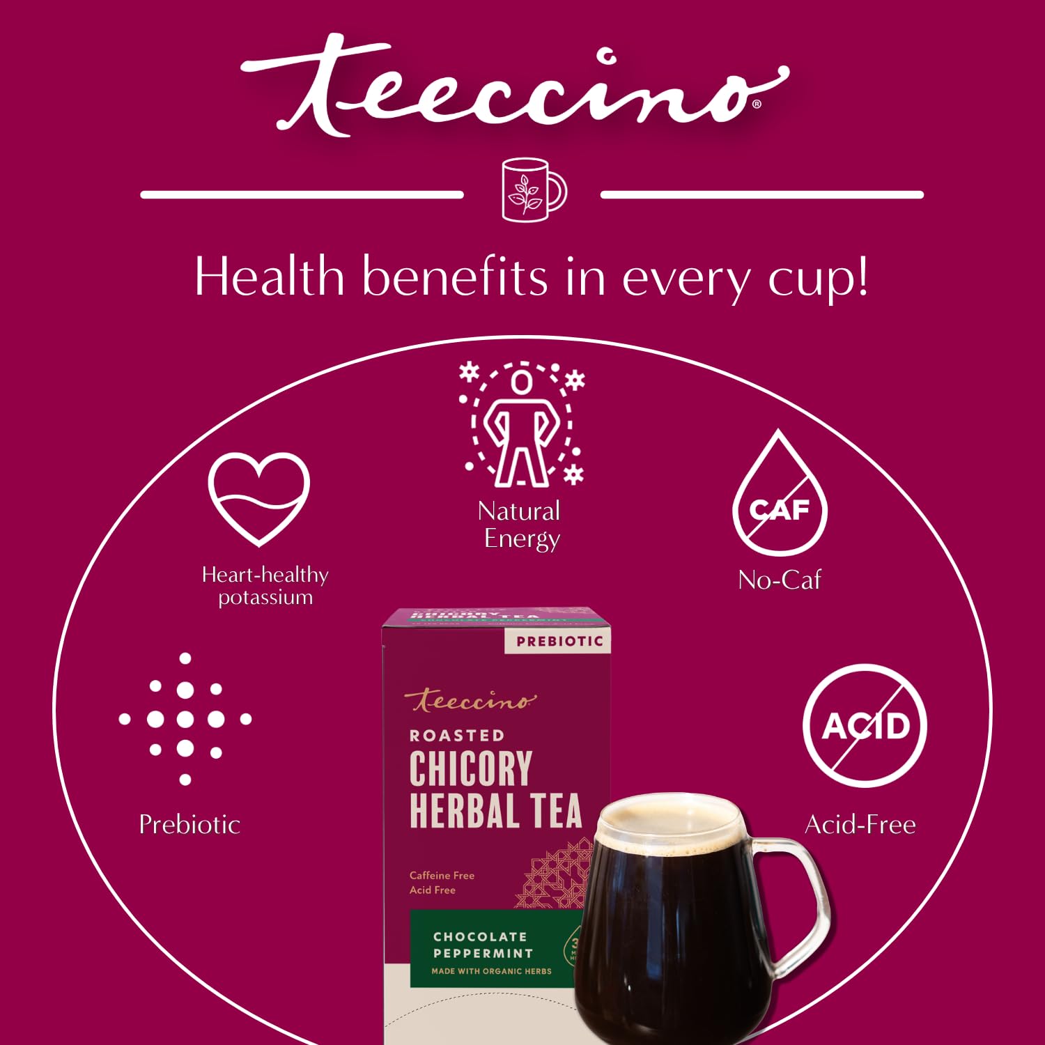 chocolate peppermint herbal detox tea