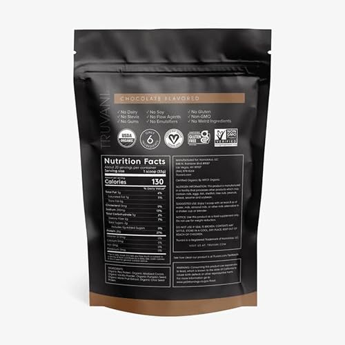 chocolate plant based protein mix