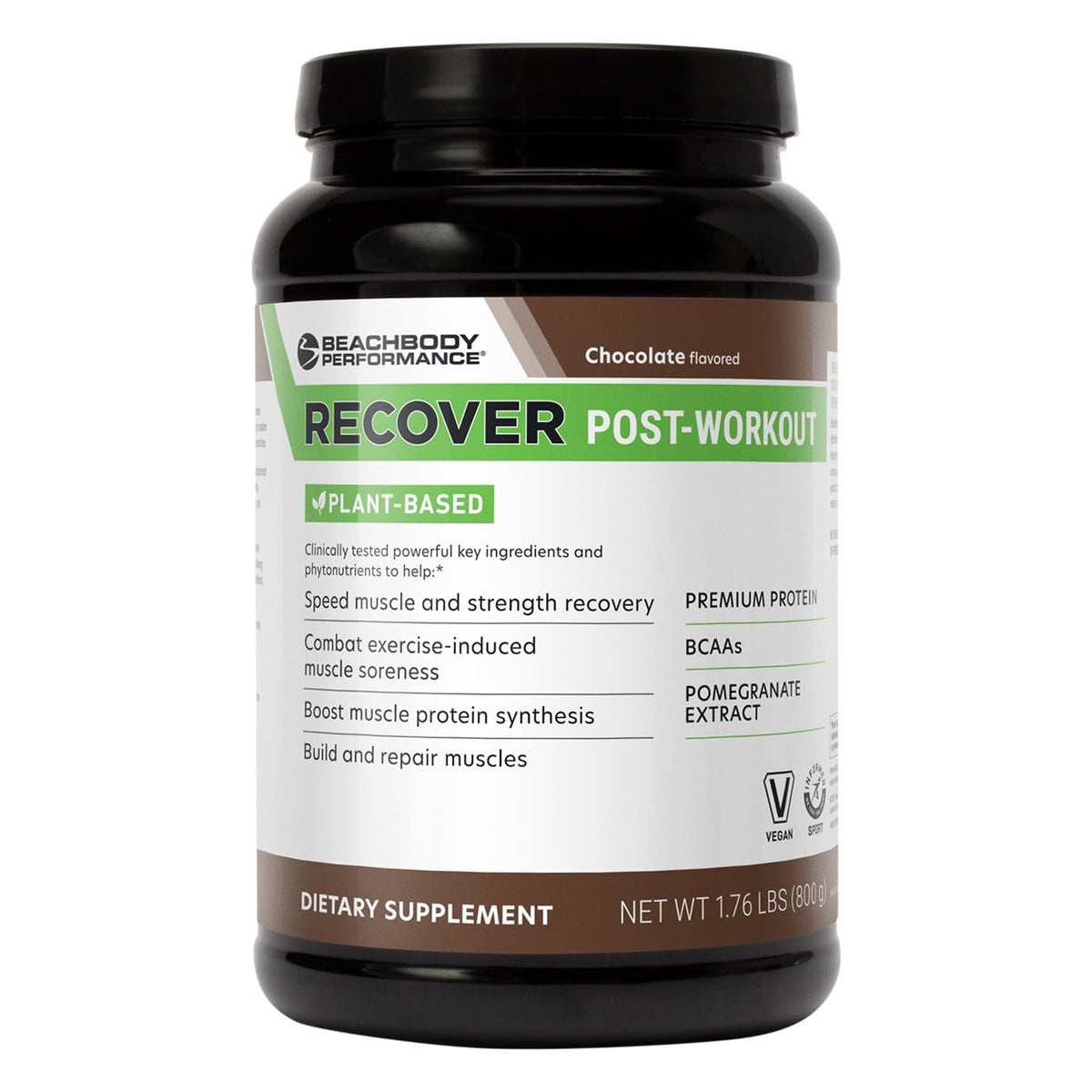 chocolate plant based protein powder