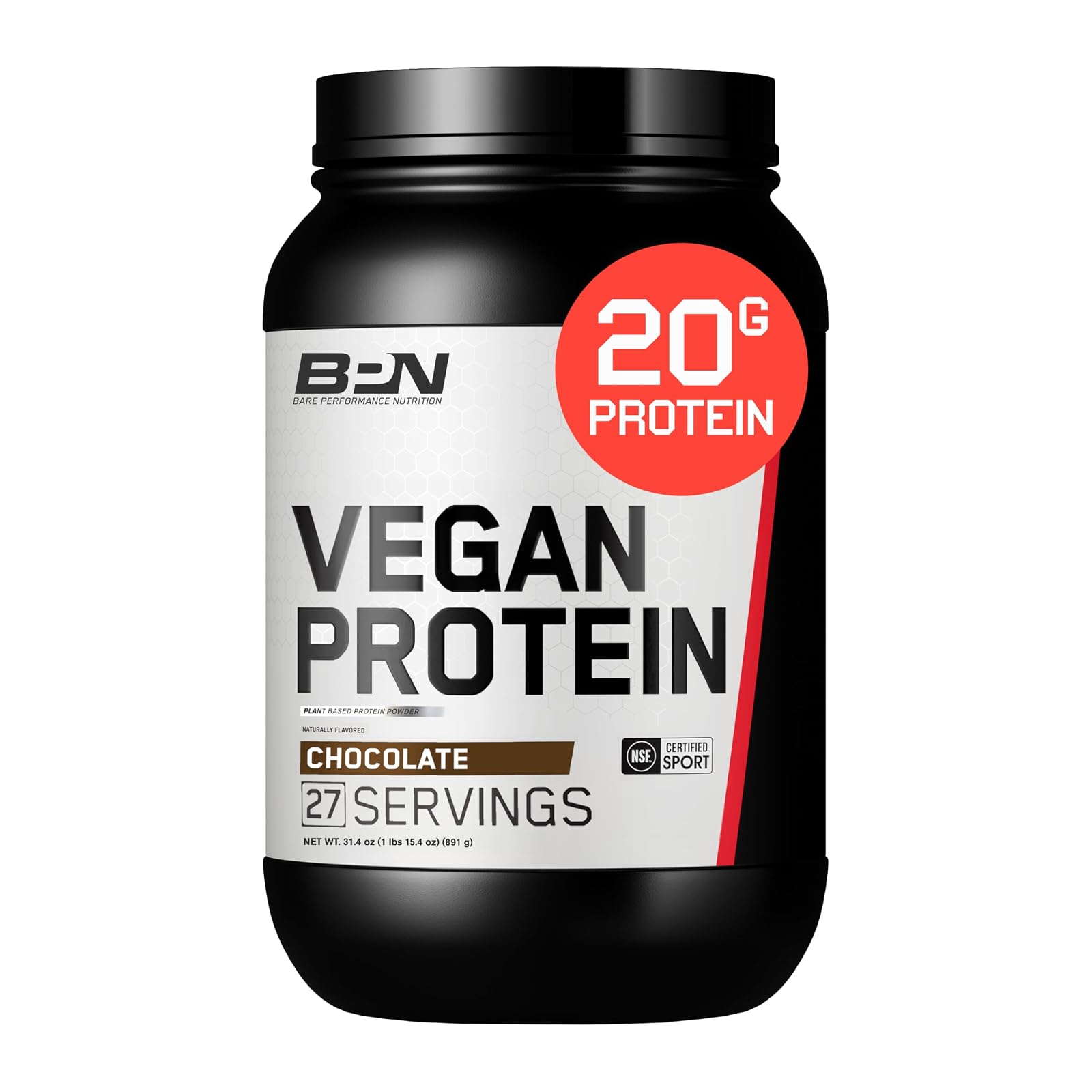 chocolate plant based protein powder