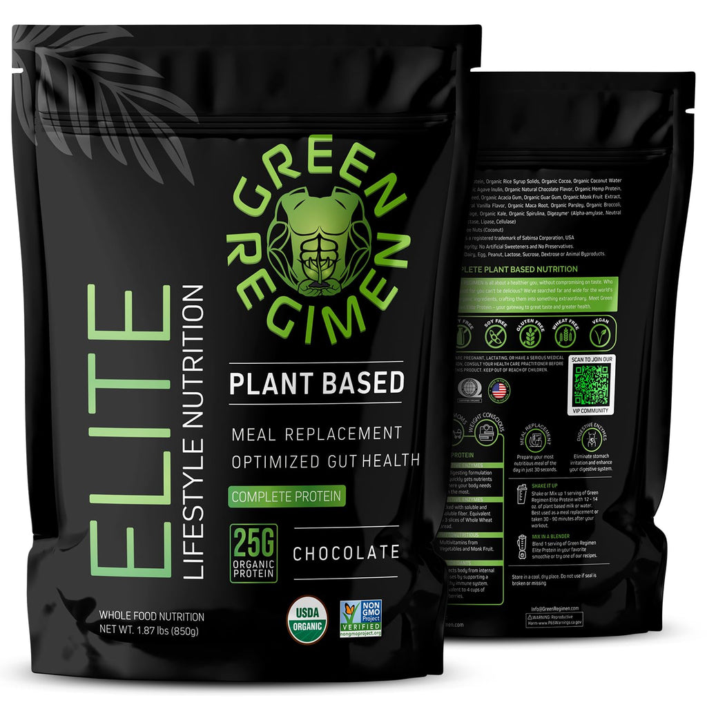 chocolate plant protein powder