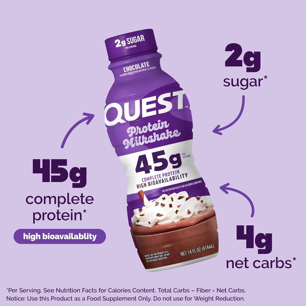 chocolate plant protein shake 45g