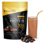 chocolate plant protein super blend