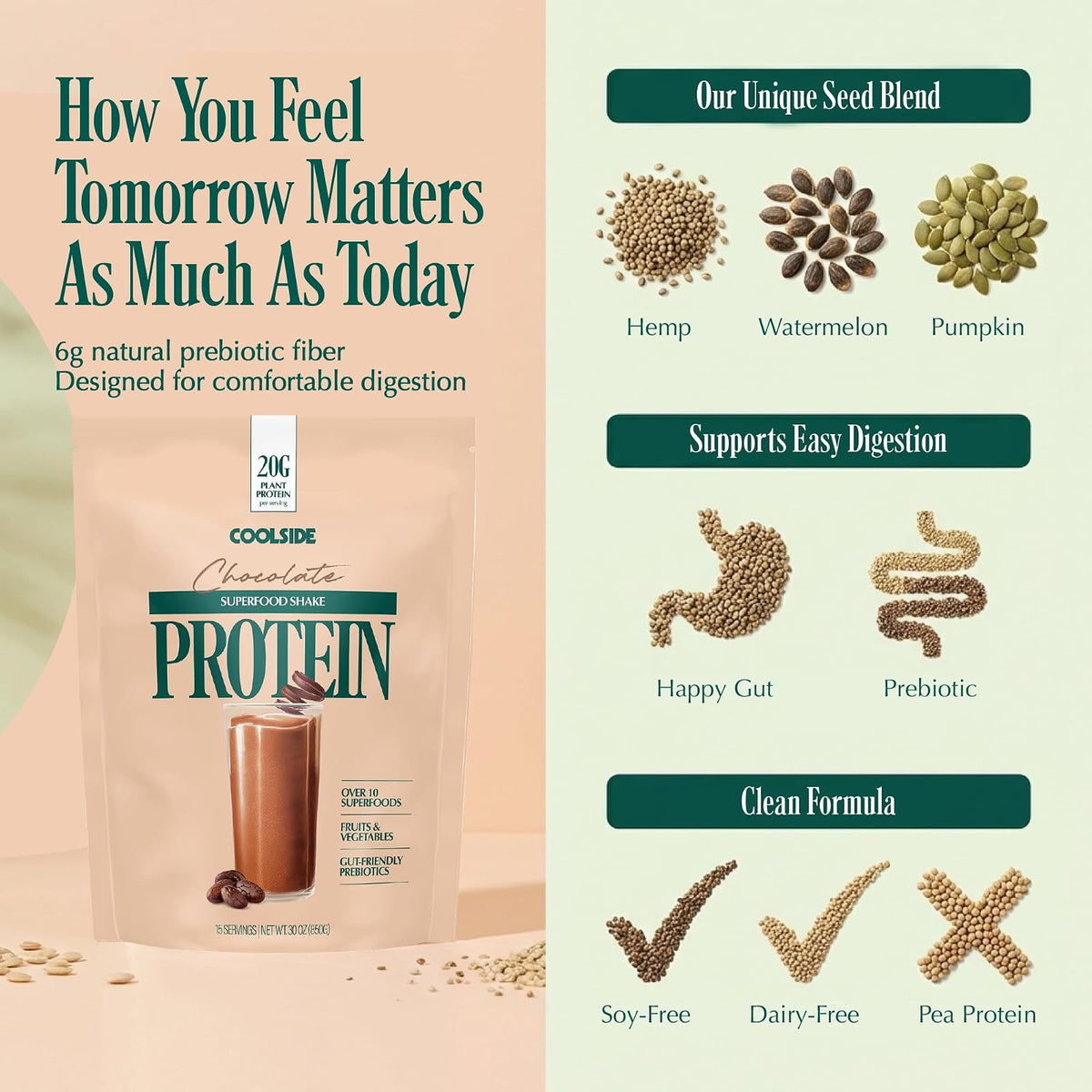 chocolate protein powder with probiotics
