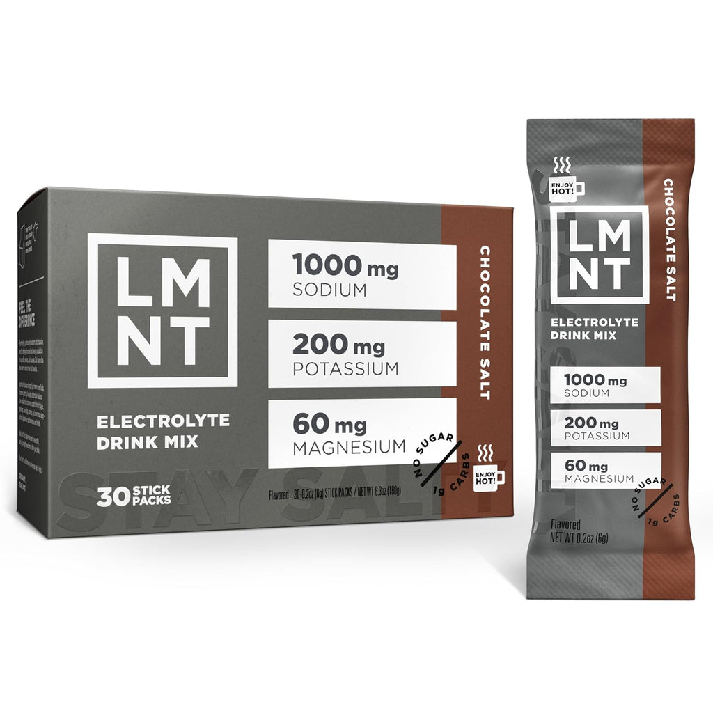 chocolate salt electrolyte powder mix
