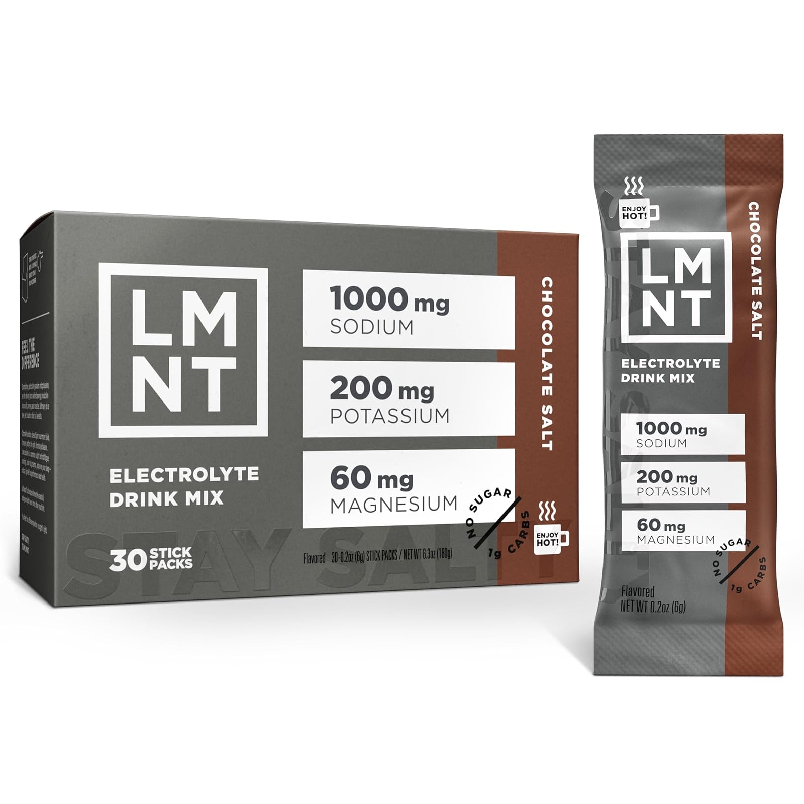 chocolate salt electrolyte powder mix