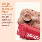 chocolate shake with added fiber