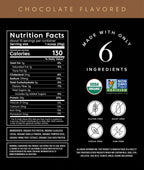 chocolate strawberry plant based protein