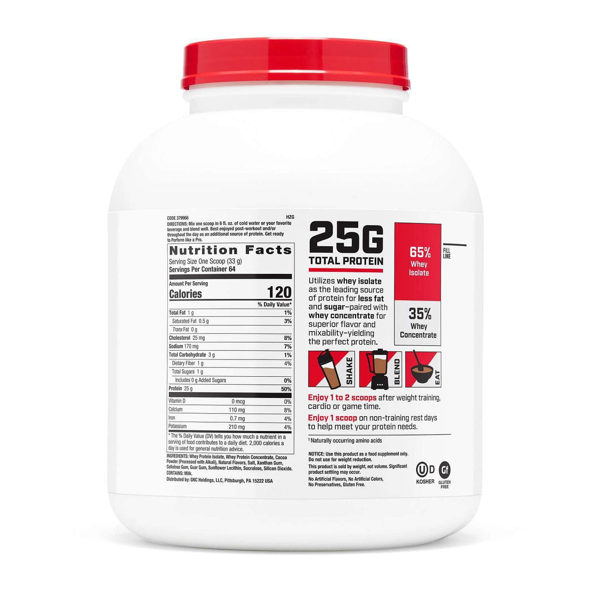 Chocolate Supreme whey protein supplement