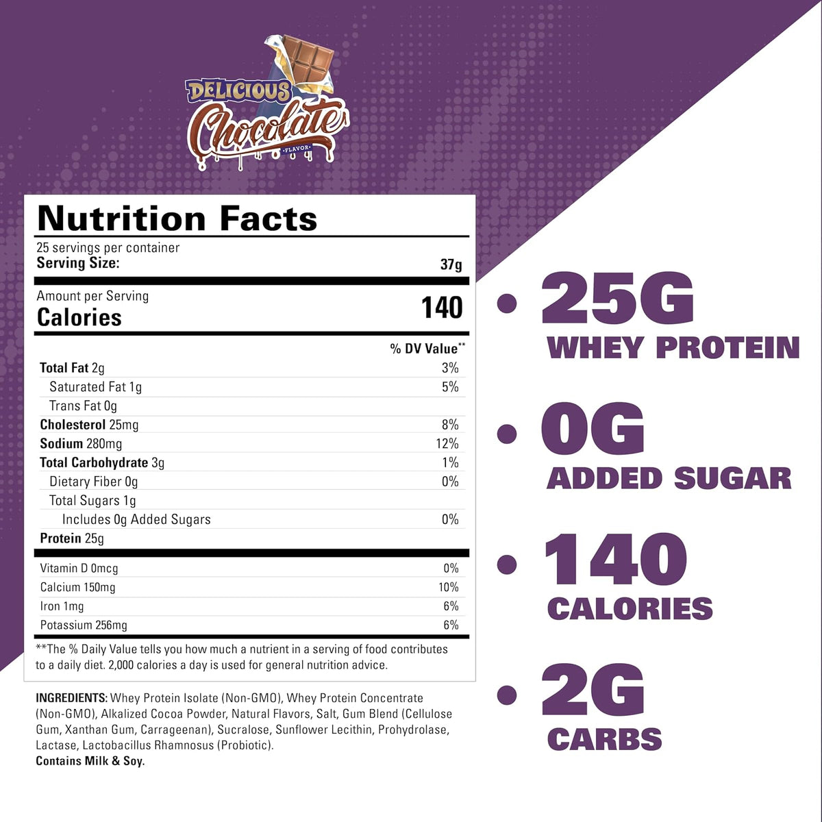 chocolate whey protein for muscle gain