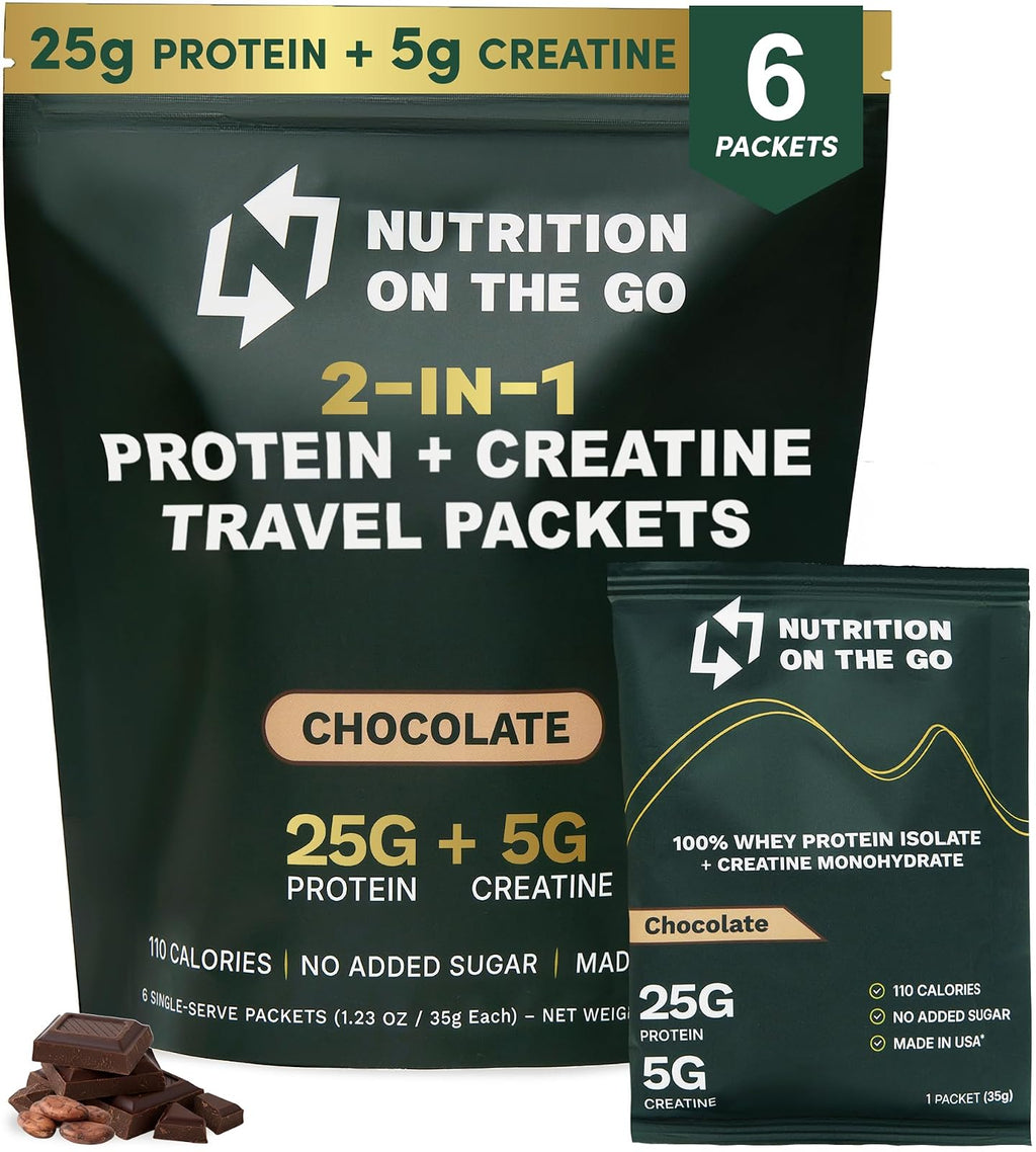 chocolate whey protein isolate pack