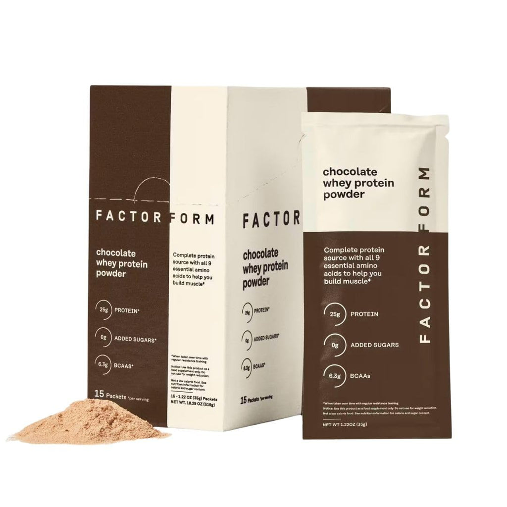 chocolate whey protein isolate packets