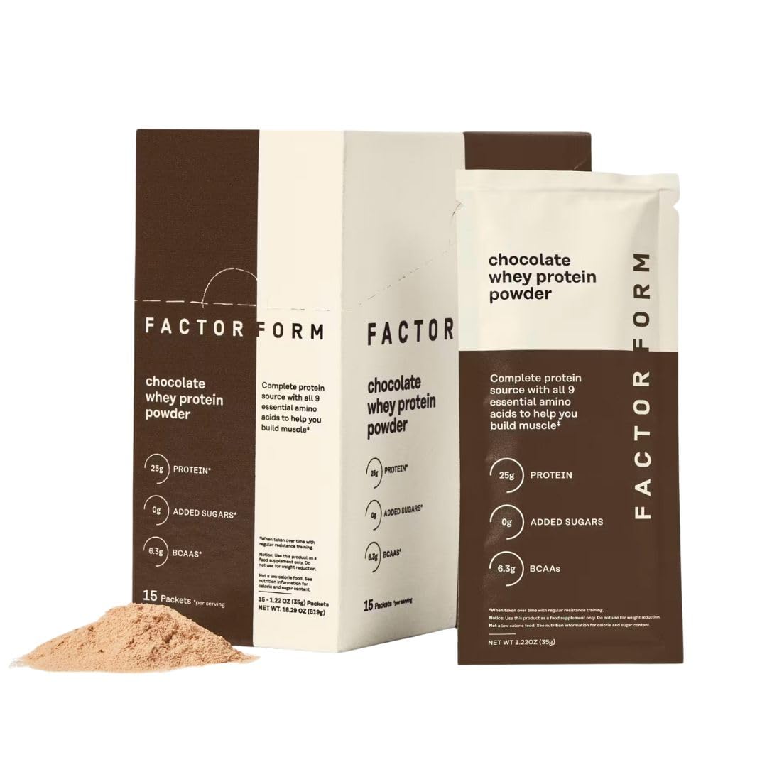 chocolate whey protein isolate packets