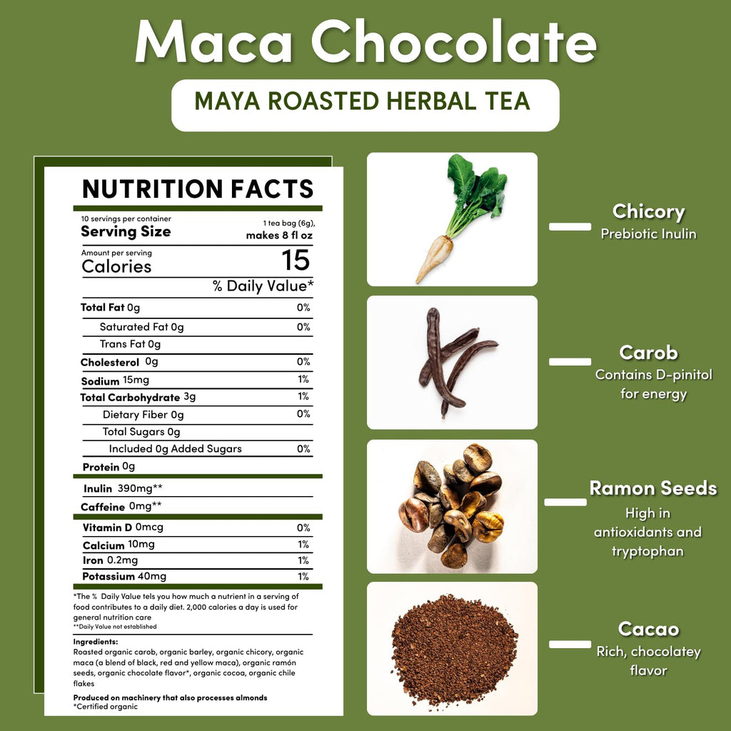 chocolaty herbal tea for relaxation