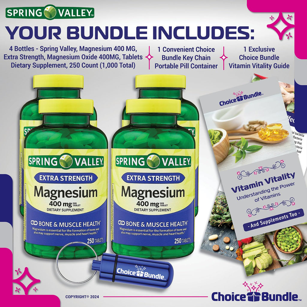 Choice Bundle magnesium for bone health