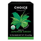 Choice Organics green tea bags