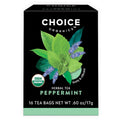 Choice Organics peppermint tea bags