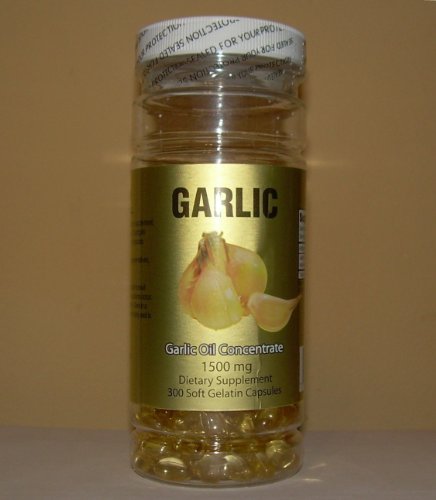 cholesterol free garlic supplement capsules