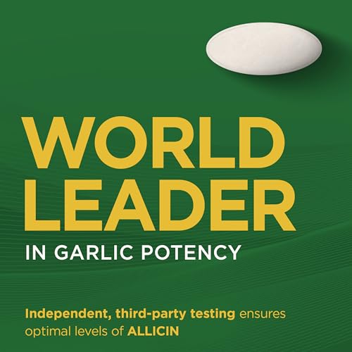 cholesterol-lowering garlic supplement