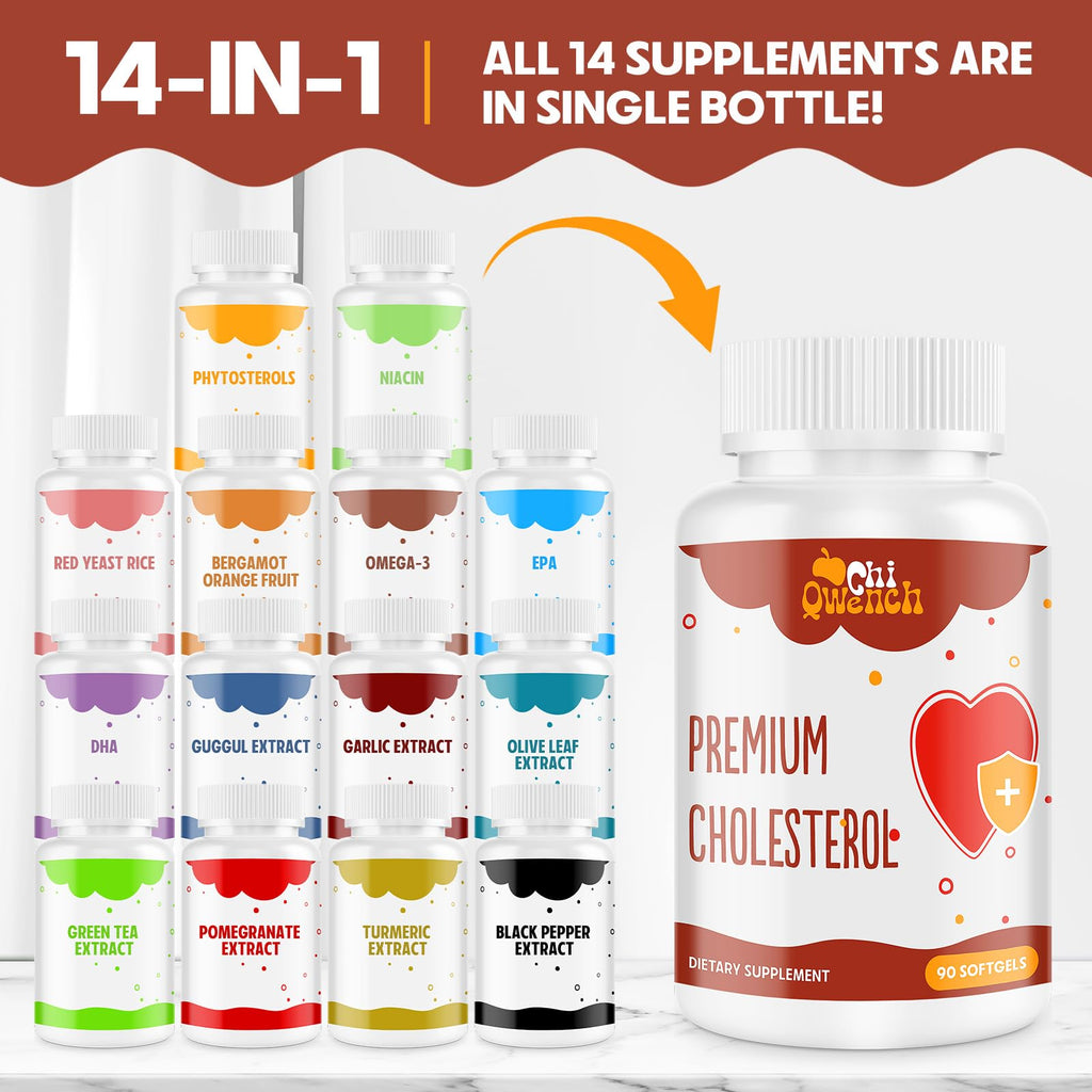 Cholesterol supplements for everyday health