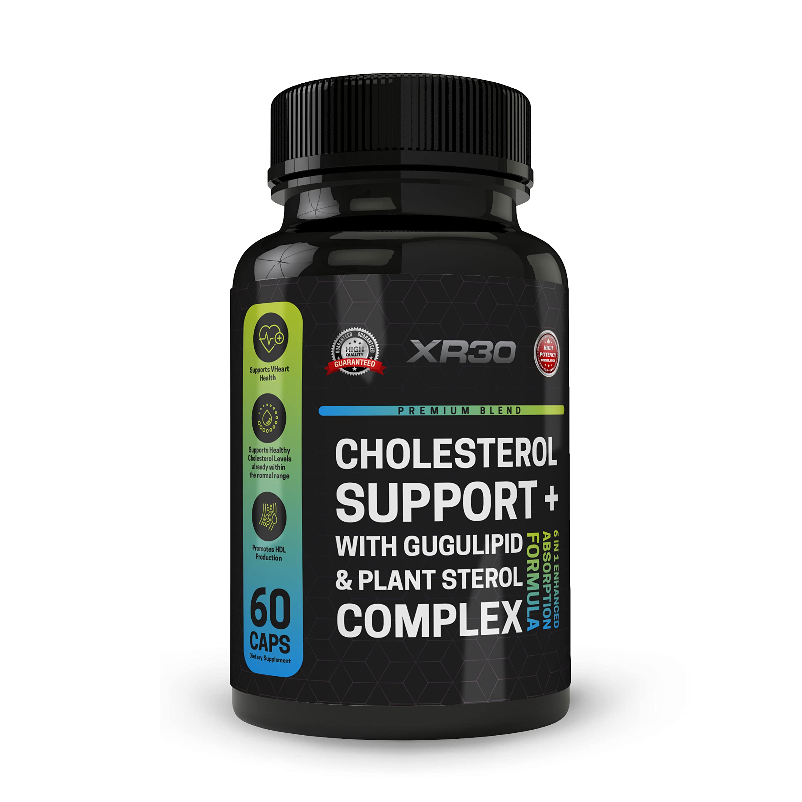Cholesterol support blended supplements