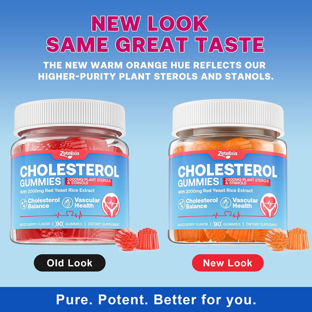 Cholesterol support gummies for seniors