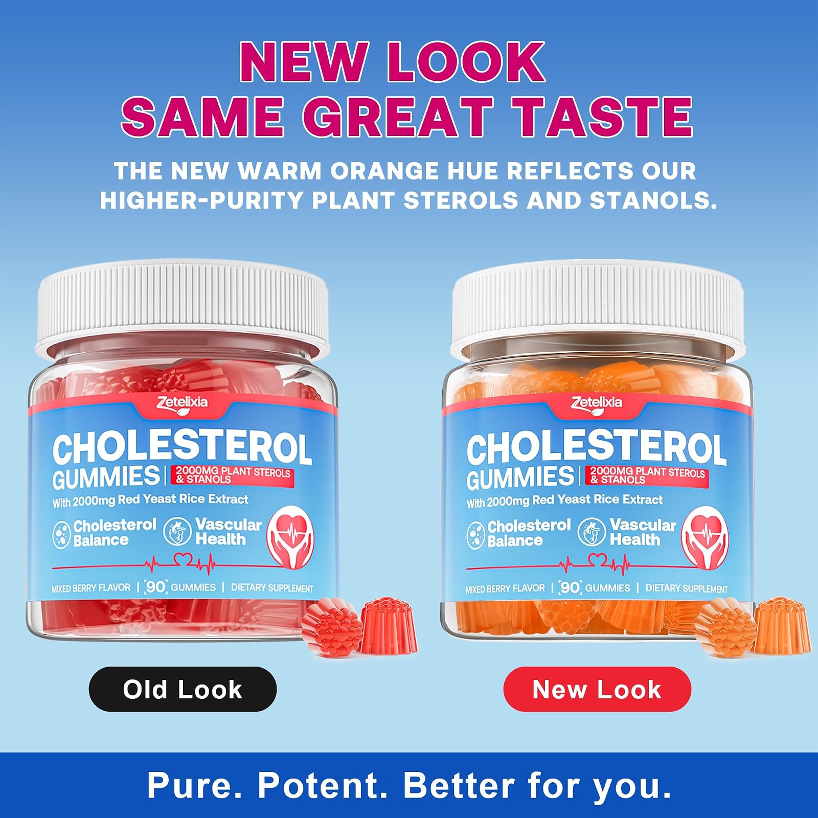 Cholesterol support gummies for seniors