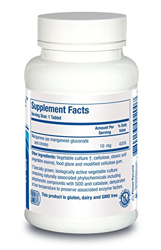 cholesterol support manganese supplement