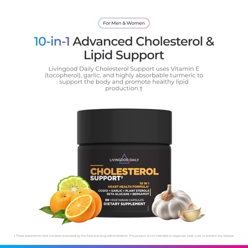 cholesterol support multivitamin for men