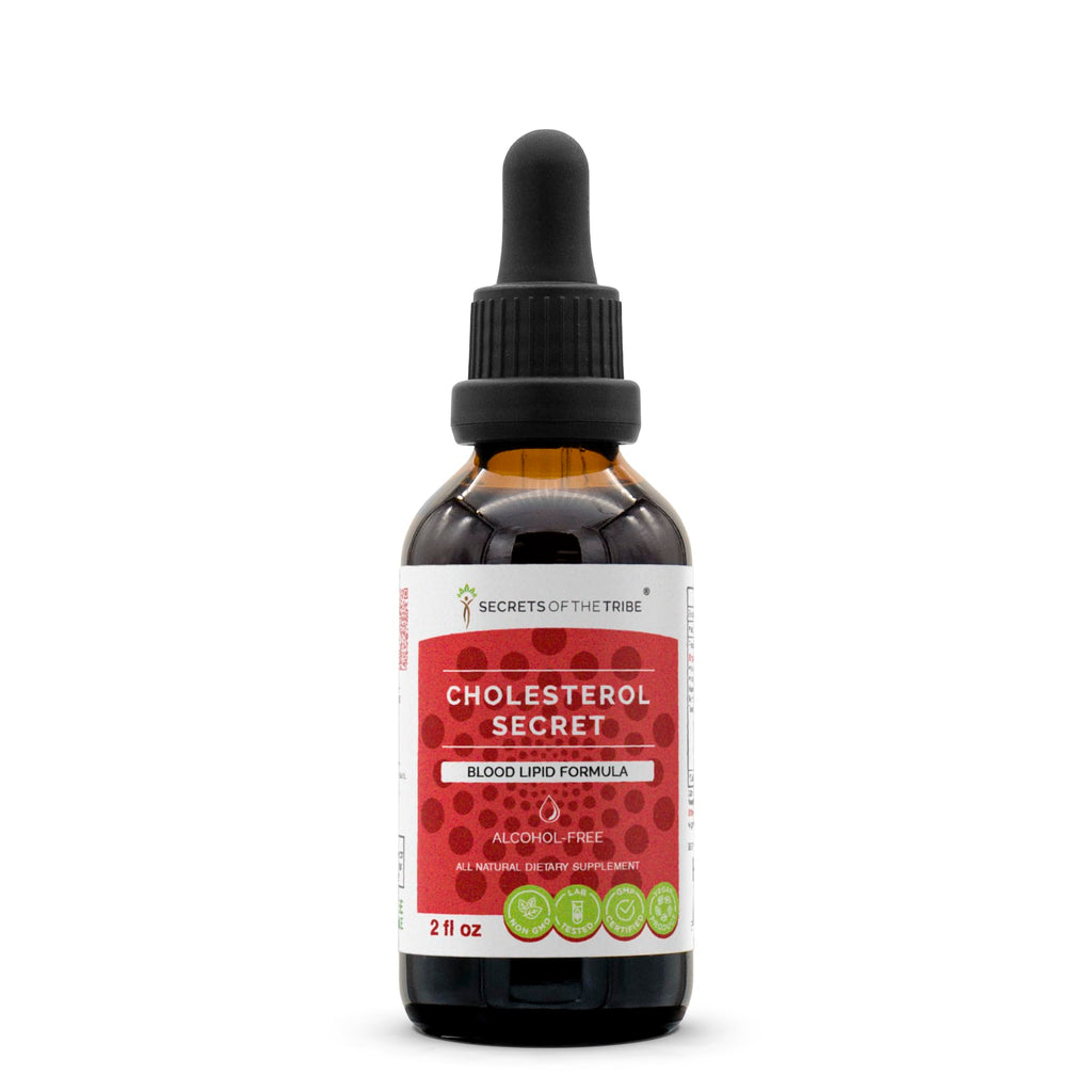 cholesterol support mushroom drops