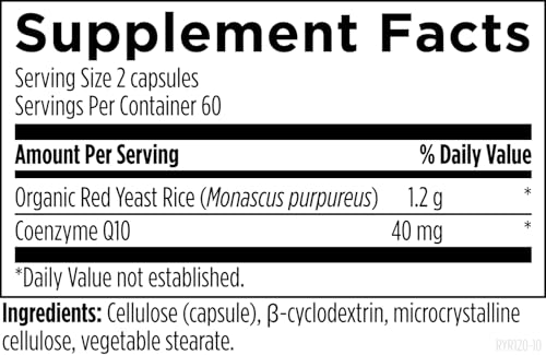 cholesterol support red yeast rice