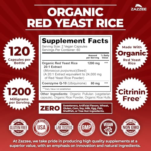 cholesterol support red yeast rice