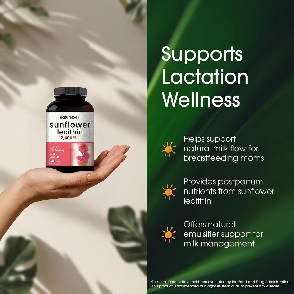 cholesterol support sunflower lecithin supplement
