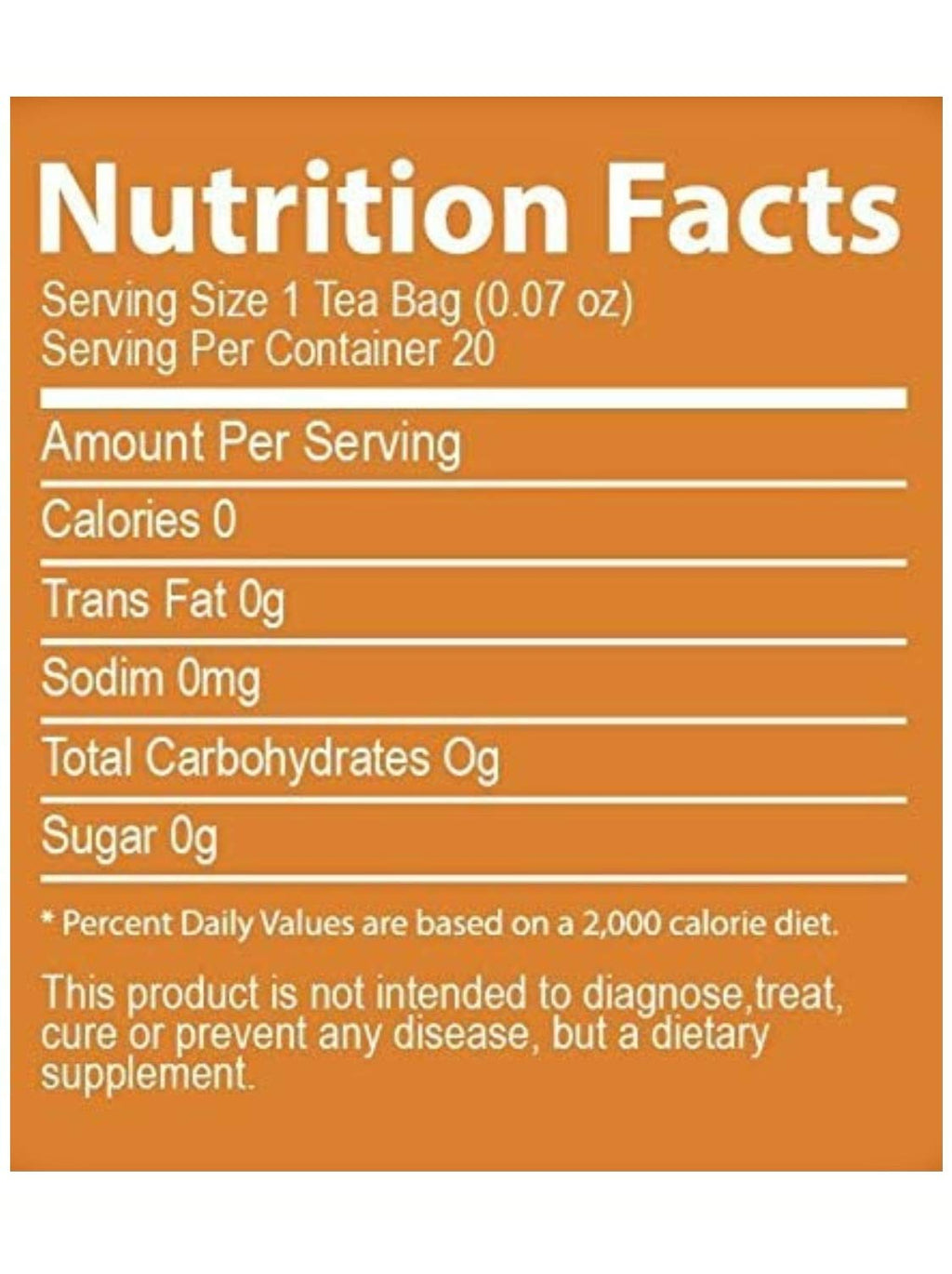 cholesterol support tea bags