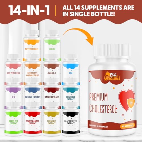 Cholesterol support with natural ingredients