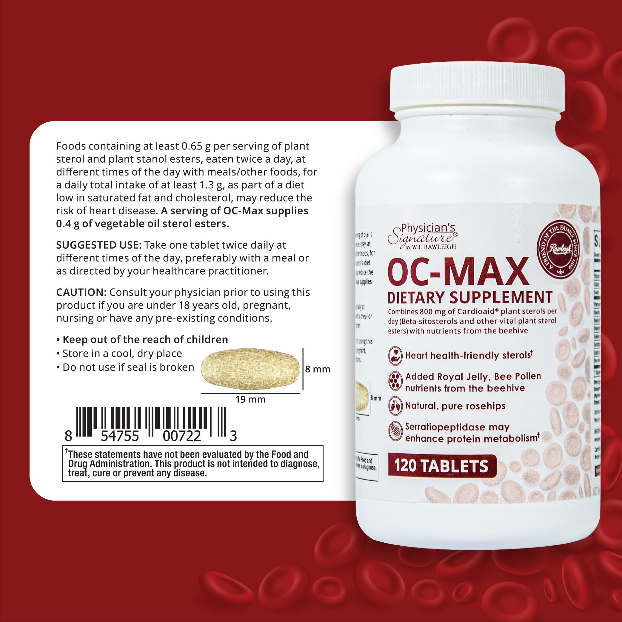 cholesterol support with plant sterols