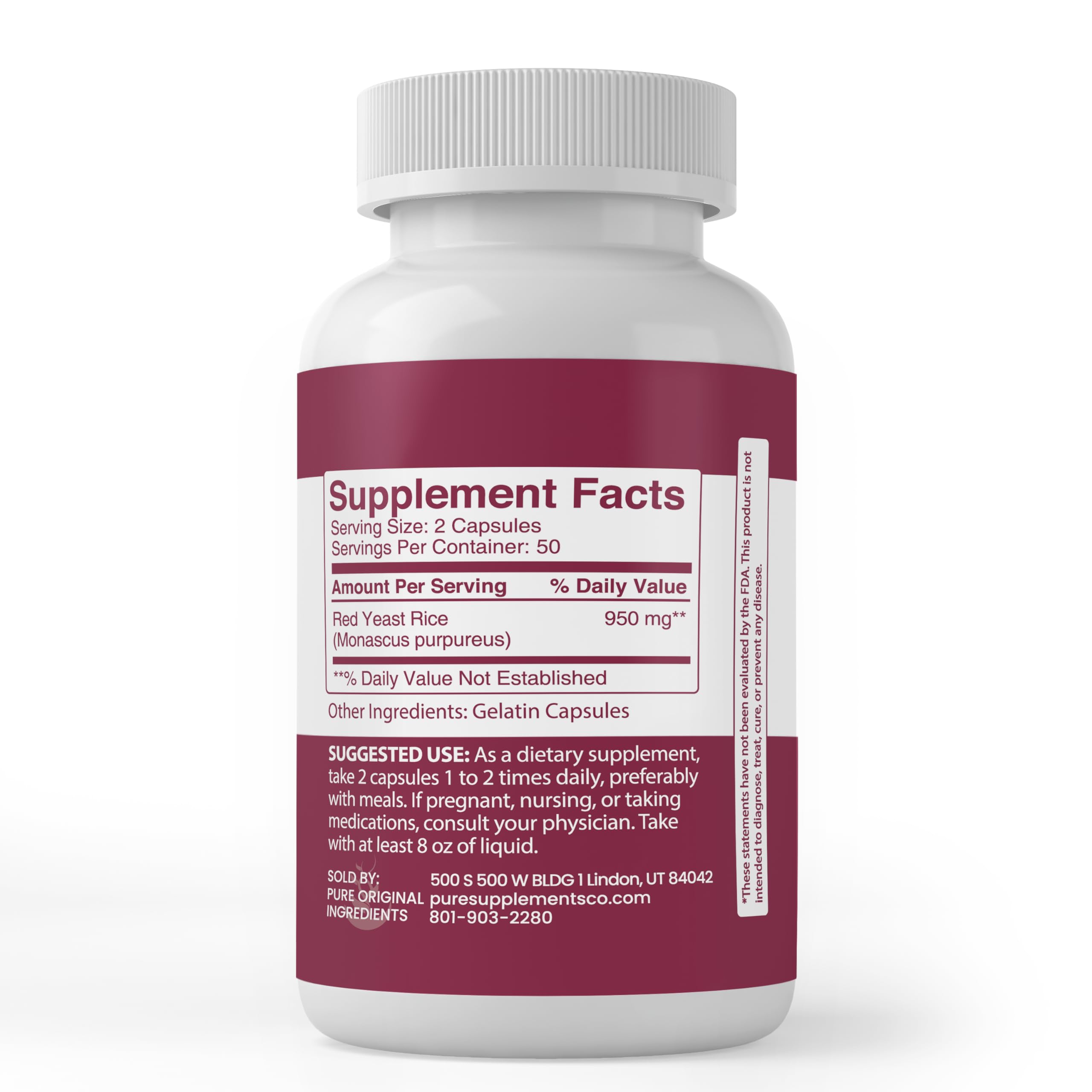 cholesterol support with red yeast rice