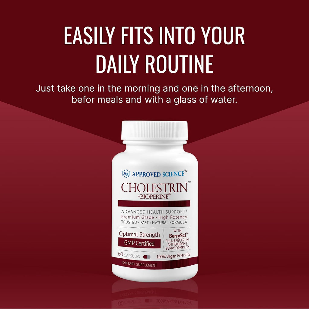 Cholestrin vitamins for overall health boost