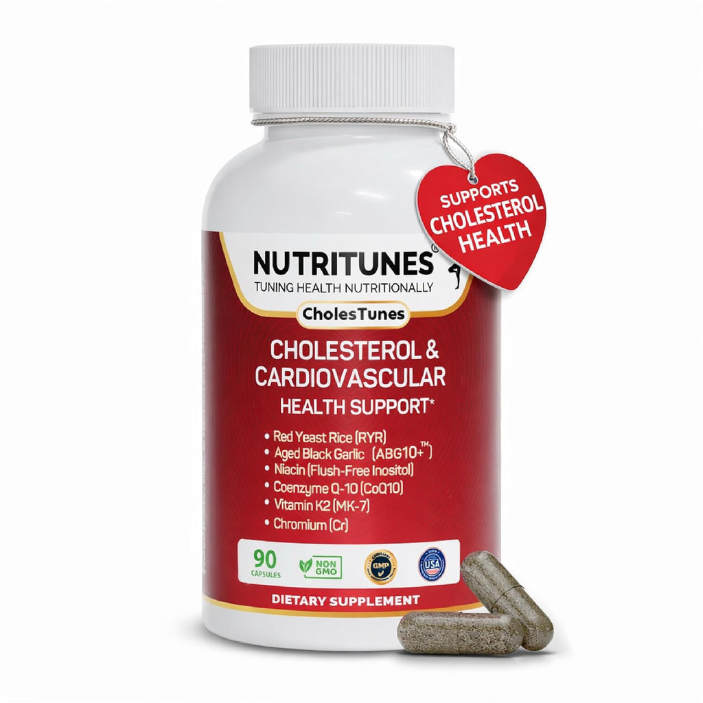CholesTunes cholesterol support capsules
