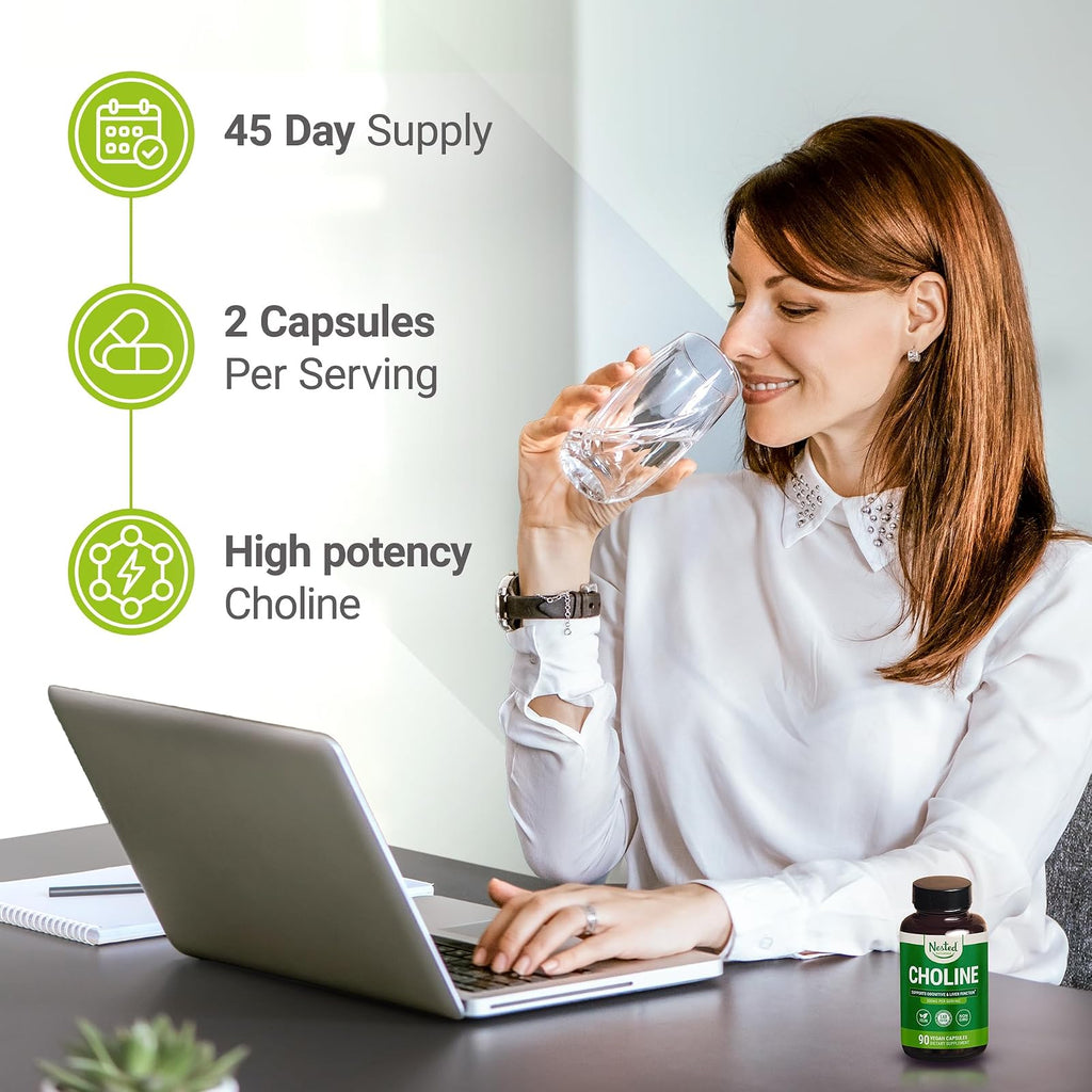 Choline Bitartrate 500 mg for pregnancy support