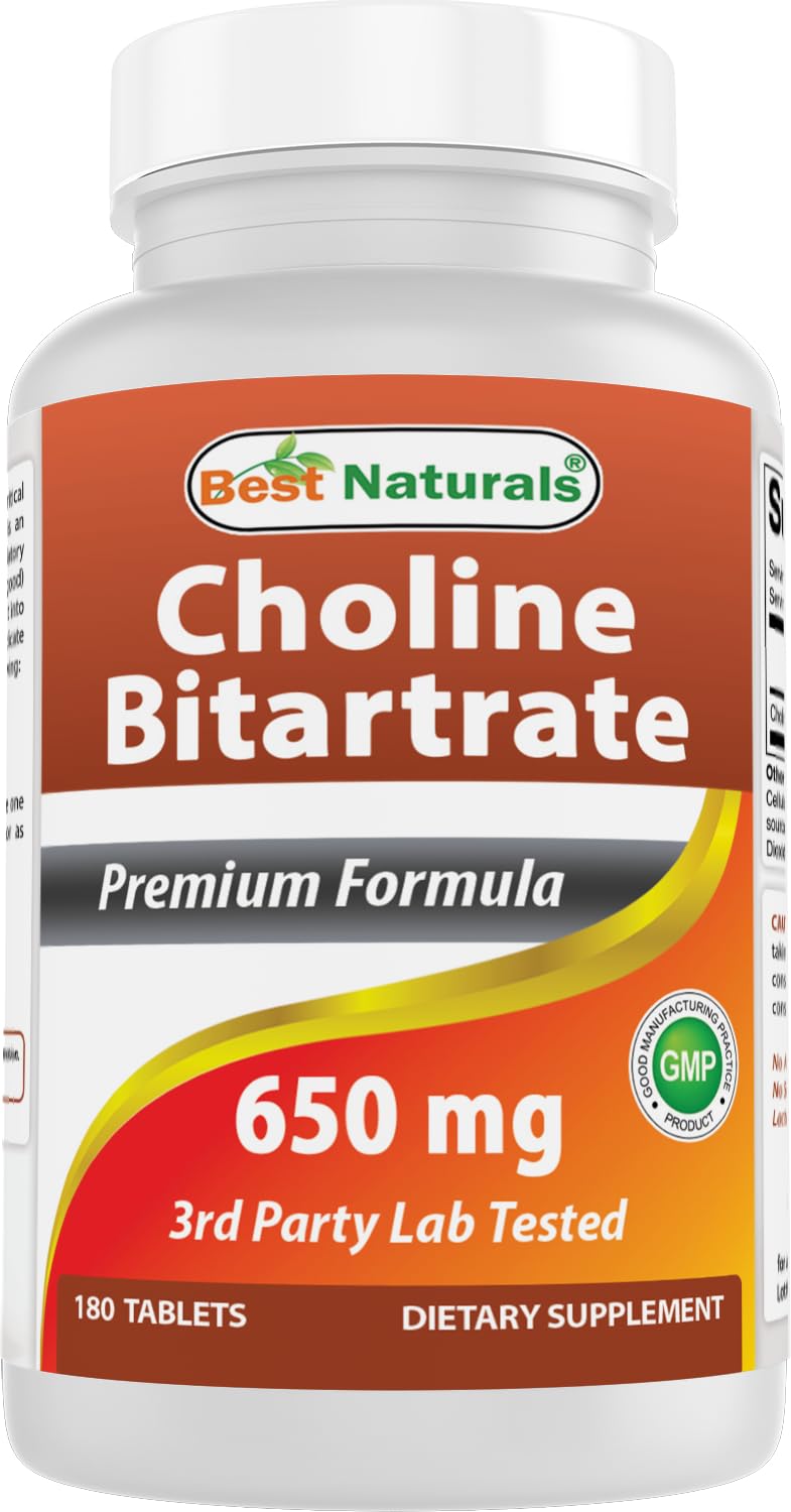 Choline Bitartrate for brain health